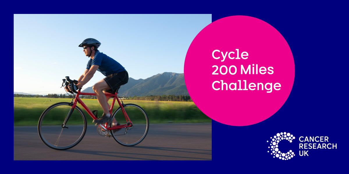 Cycle 200 Miles Challenge in March