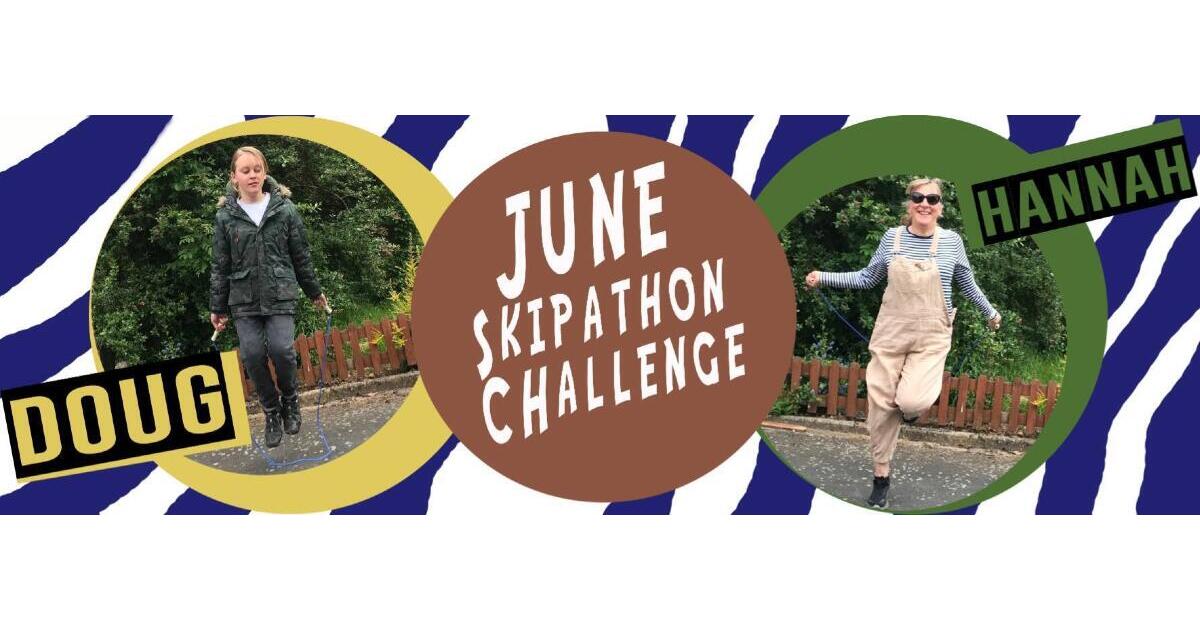 Doug & Hannah's June Skipathon Challenge